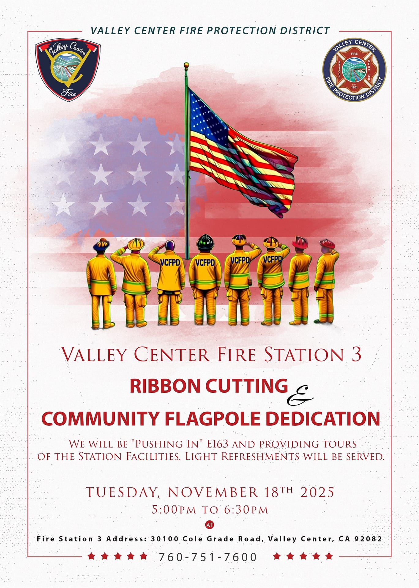 Valley Center Fire Protection District – 28234 Lilac Rd – Valley Center ...